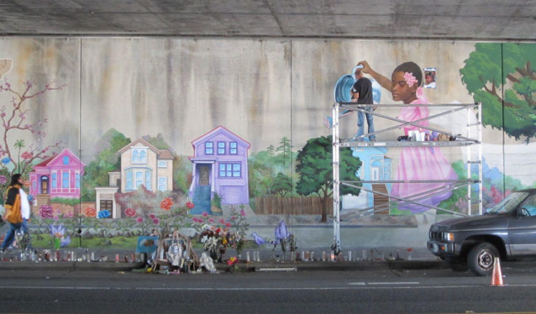 Mural holds neighborhood together after murder in West Oakland - Kerala ...